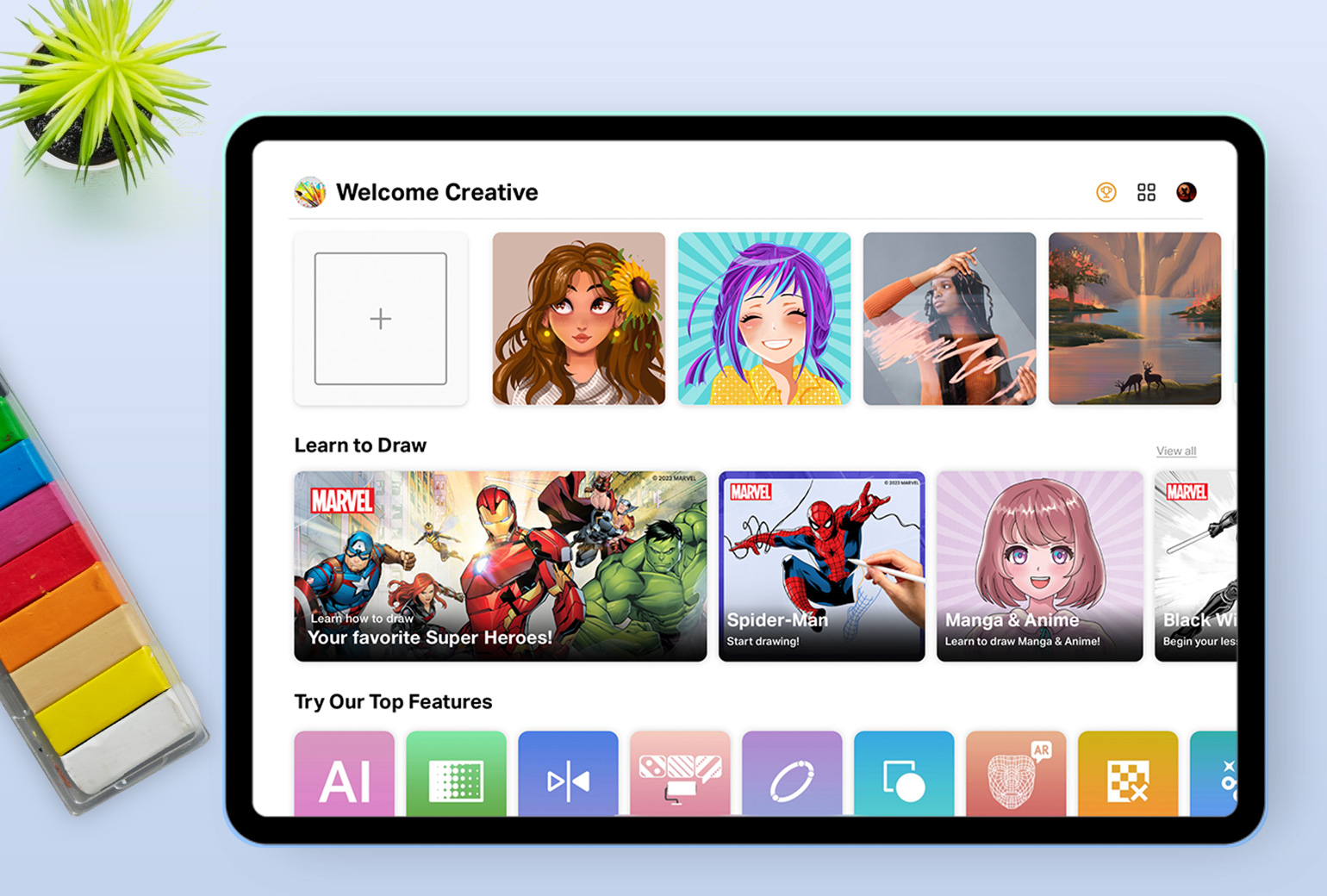Drawing Desk V8: Making Digital Art Enjoyable for Everyone!